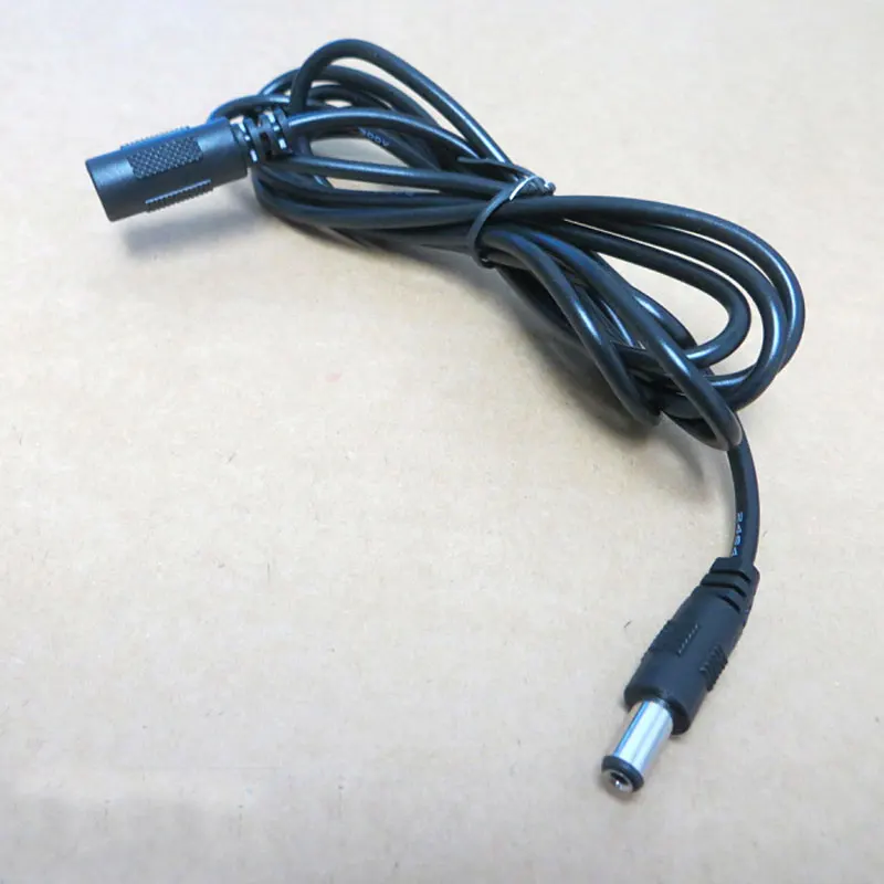 Power Cord Wire Dc Power Supply Lengthening Line 5.5*2.1 Male To Female ...