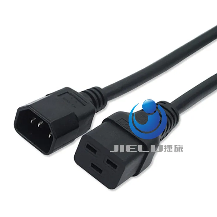 50PCS-C14-C19-IEC320-C14-Male-Plug-To-IEC320-C19-Female-Power-Extension ...