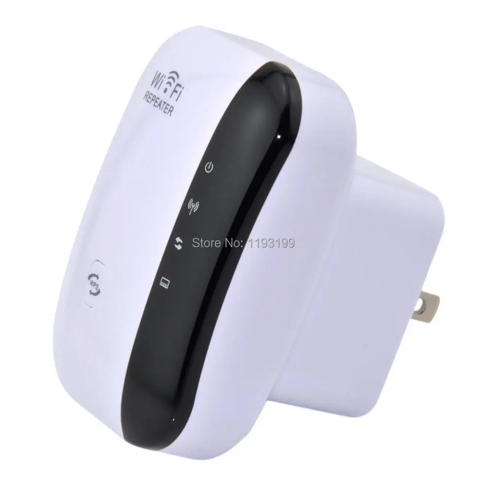 Free Shipping Portable Wall plug 802.11 b/g/n 300Mbps Wireless N Router ...