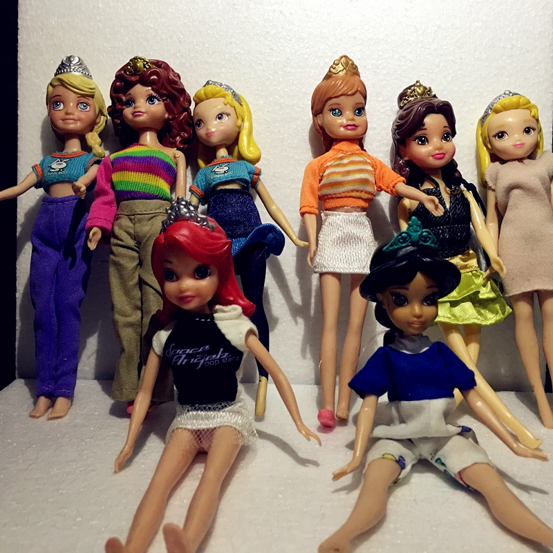 New Animators Sharon Dolls Princess doll Snow White Ariel Rapunzel ...