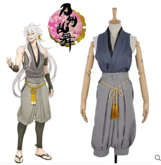 Touken Ranbu COSPLAY Anime Online Kogitsunemaru COS Kartun Pesta ...
