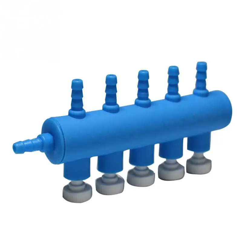 2 3 4 5 6 Way Lever Switch Aquarium Air Flow Distributor Manifold ...
