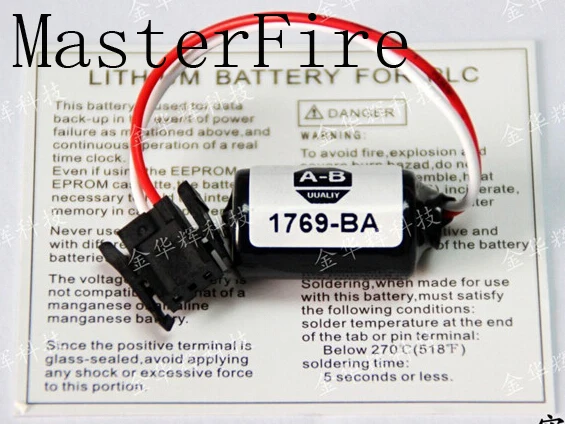 MasterFire-Brand-New-Allen-Bradley-1769-BA-AB-1769-3V-Lithium-Battery ...