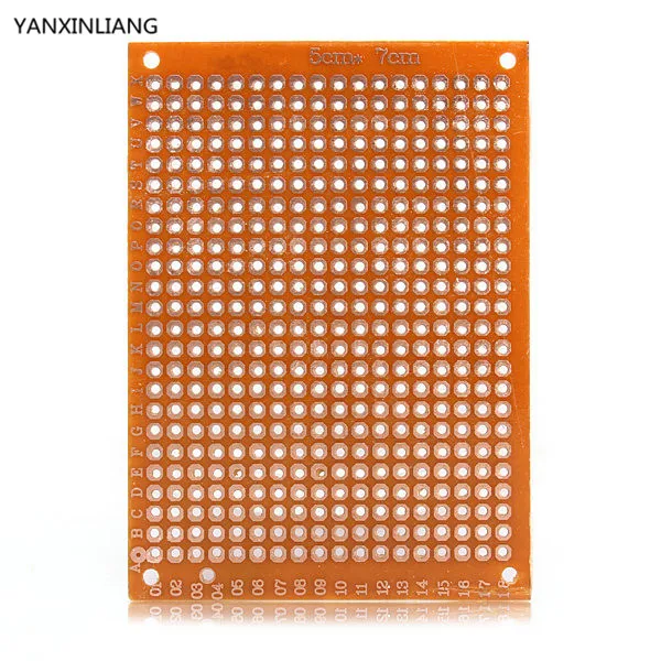 10PCS Blank PCB Breadboard Universal DIY Phototype Board Single Side ...