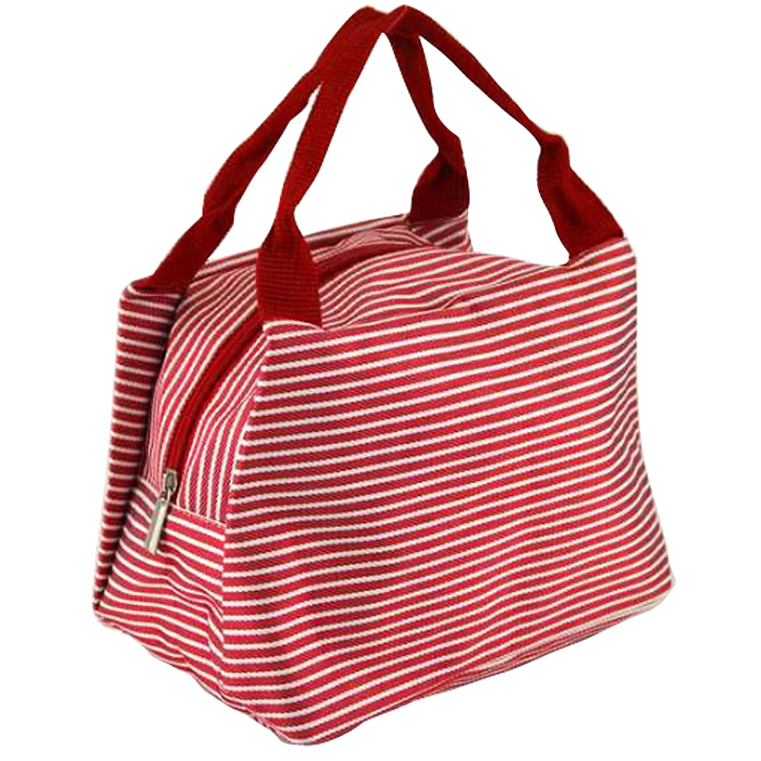 Stripe Lunch Box Carry Bag for Travel Picnic|lunch box bag|striped ...