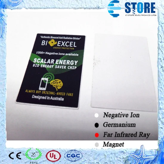 500pcs Bio Excel Sticker Scalar Energy Anti Radiation Sticker Radiation ...