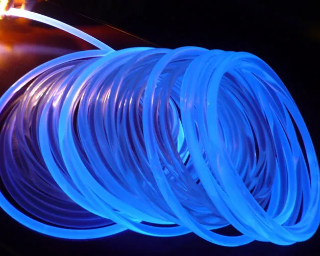 16.0mm diameter super bright PMMA optical fiber cable side glow for ...