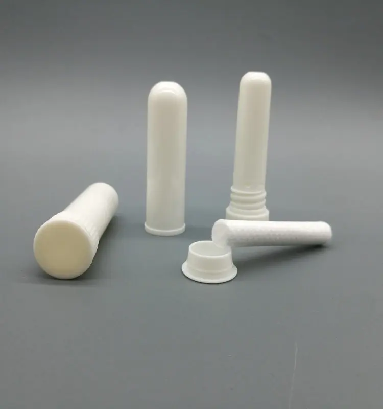 Free ship 50 sets/lot white aromatherapy nasal inhalers with high ...