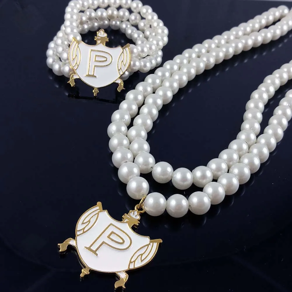 Topvekso-Rho-Sorority-SGR-Philo-Pearl-Necklace-Multilayer-Statement ...