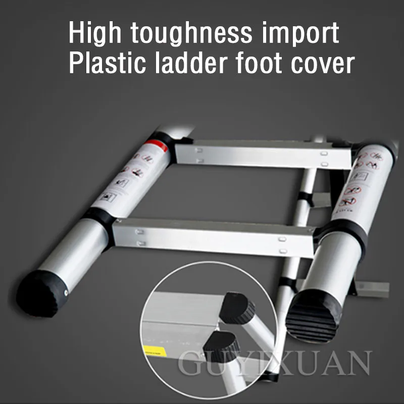 Multifunctional Telescopic Ladder Aluminum Alloy Articulated Extendable ...