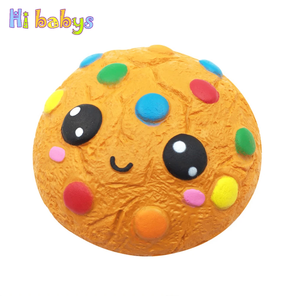Jumbo Squishy Chocolate Cookie Squish Food Squeeze Toy Smooshy Mushy ...