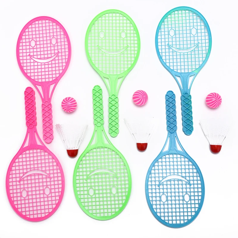 Baby Sports Kids Tennis Racket Badminton Bat Parent Child Sports ...