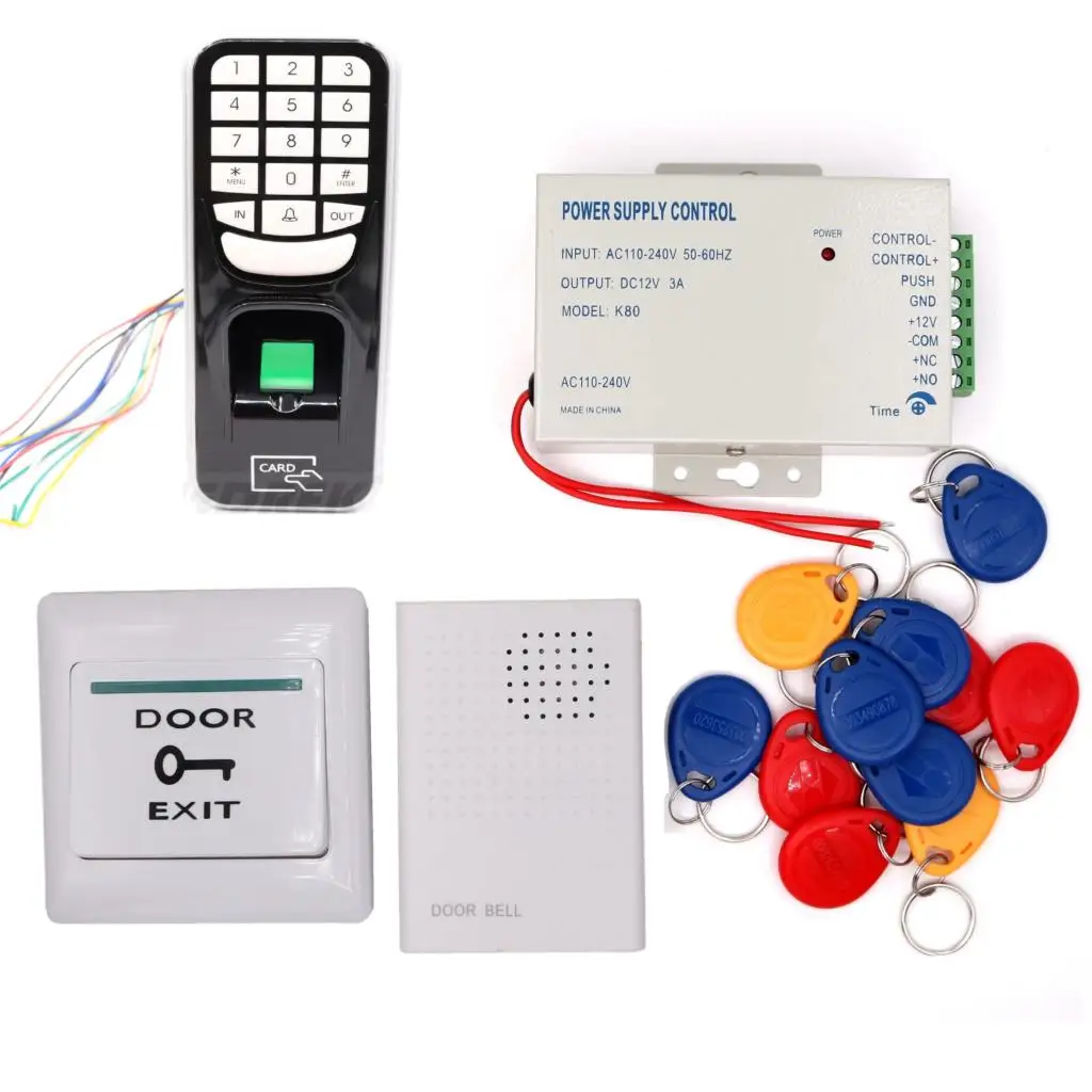 Biometric Rfid 125khz Proximity Card Door Entry Building Door Access ...