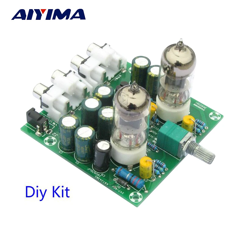 Aiyima発熱6j1管プリアンプアンプ基板プリアンプヘッドフォンアンプ6j1バルブプリアンプ胆汁バッファdiyキット|valve ...