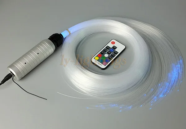 Diy Home Decoration Fiber Optic Light Kit Optical Fiber Lamp Rgb Room ...
