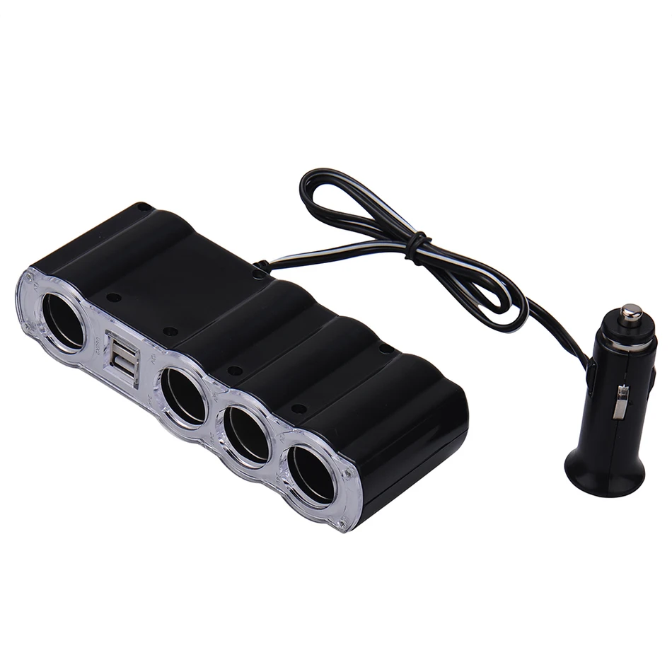Buy Car 12v 24v 2 Dual Usb Port Power Lighter