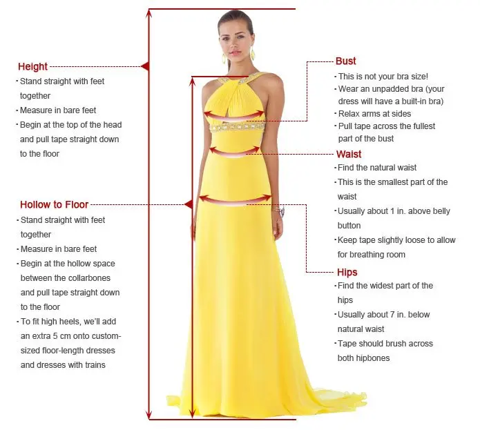Size 6 Models Measurements