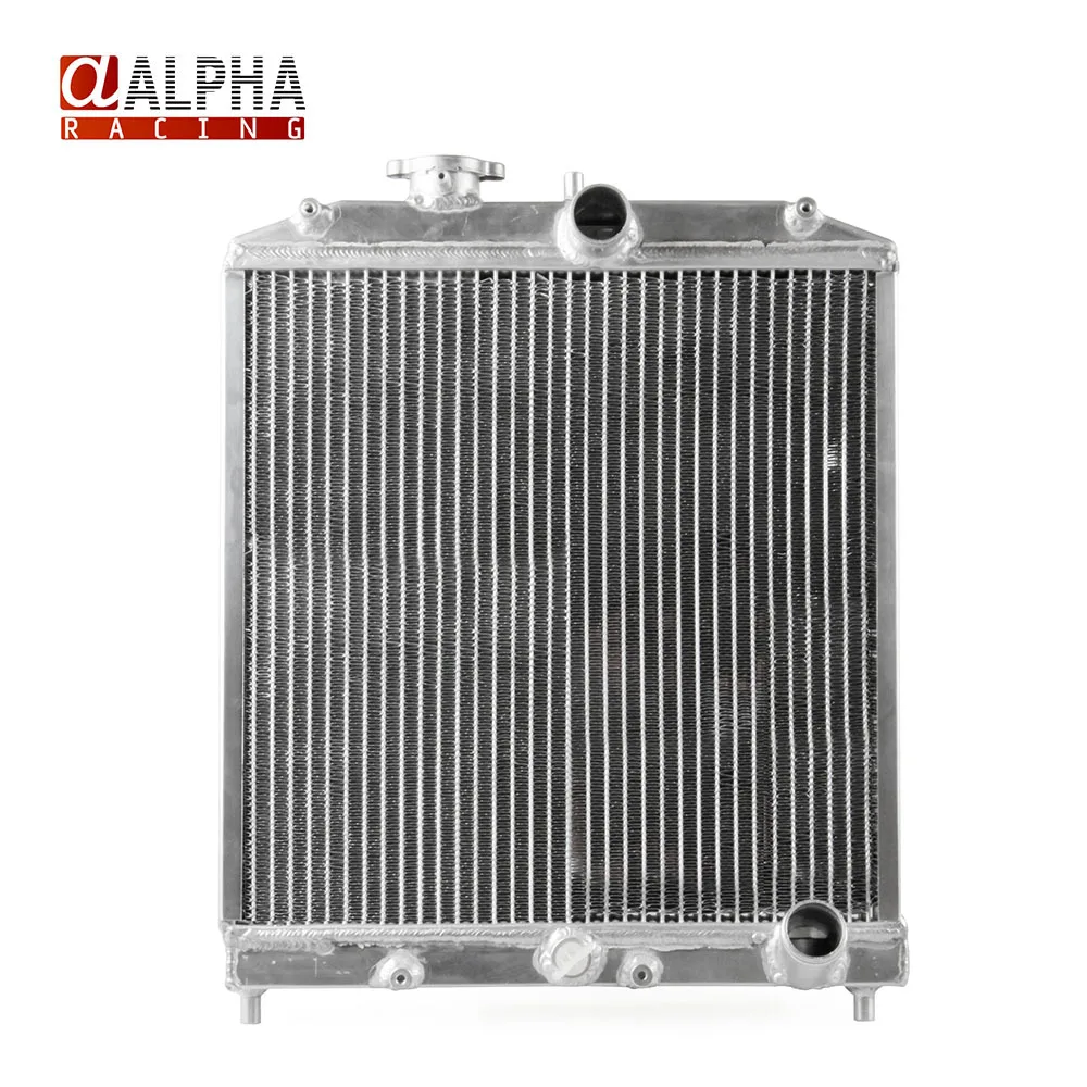 Alpha Racing High Quality 2 row 42MM Aluminum Racing Car Auto Radiator ...