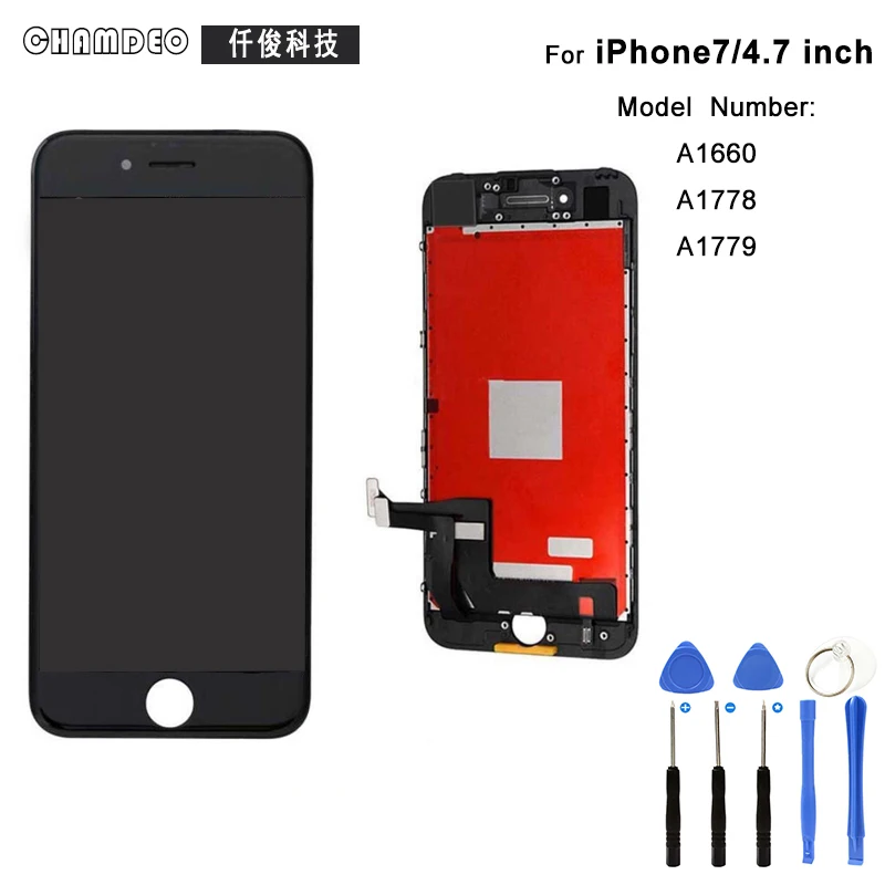 CHAMDEO for iPhone 7 7G 7 Plus LCD Display Touch Screen Digitizer Panel ...