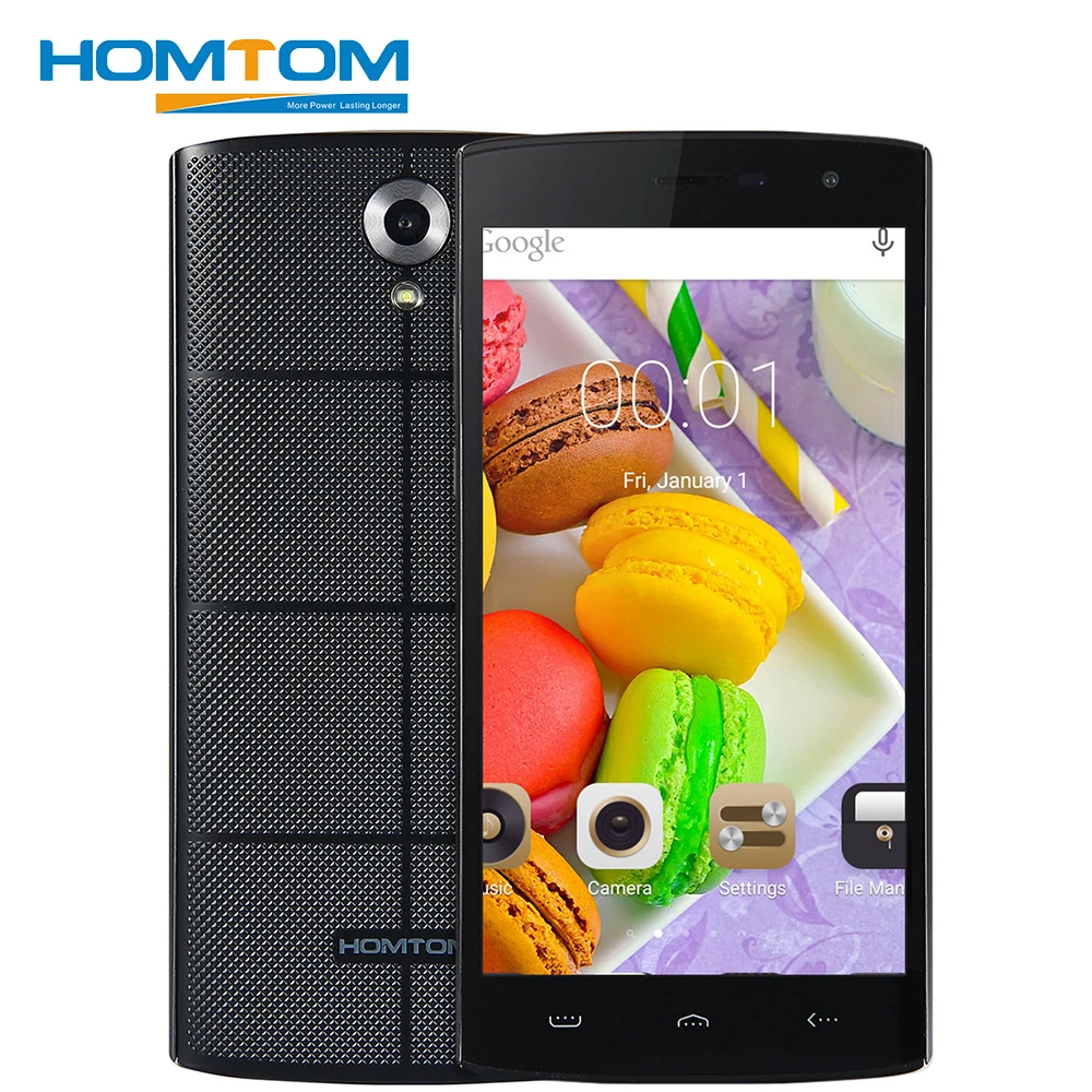 HOMTOM HT7 5.5 inch Smartphone Android 5.1 MTK6580 Quad Core 1GB RAM ...