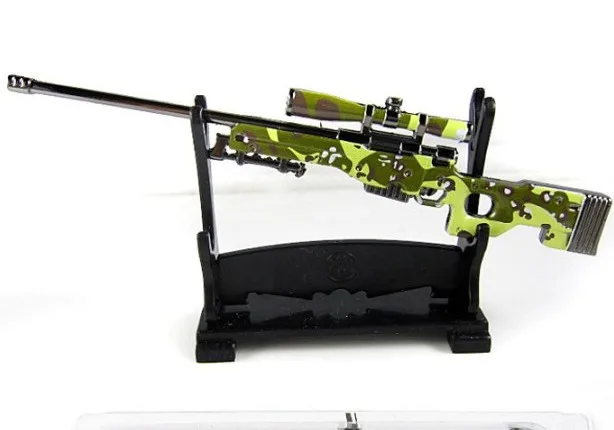 CS Cf Counter Strike game weapon toy 12cm sniper rifle awp/m action ...
