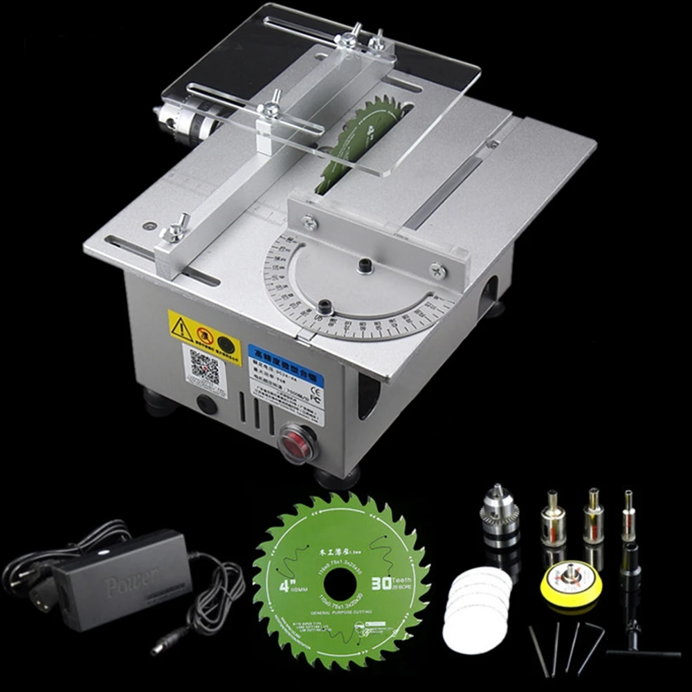 Mini Table Saw Handmade Woodworking Bench Saw DIY Hobby Model Crafts ...