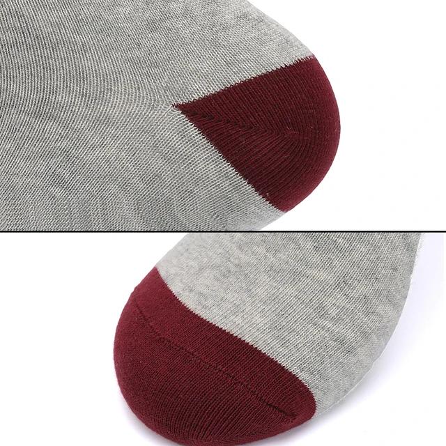 5 Pairs Anti-Bacterial Breathable Cotton Men's Socks