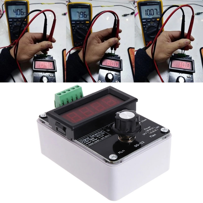 Adjustable Current Voltage Analog Simulator 0~20ma Signal Generator Dc ...