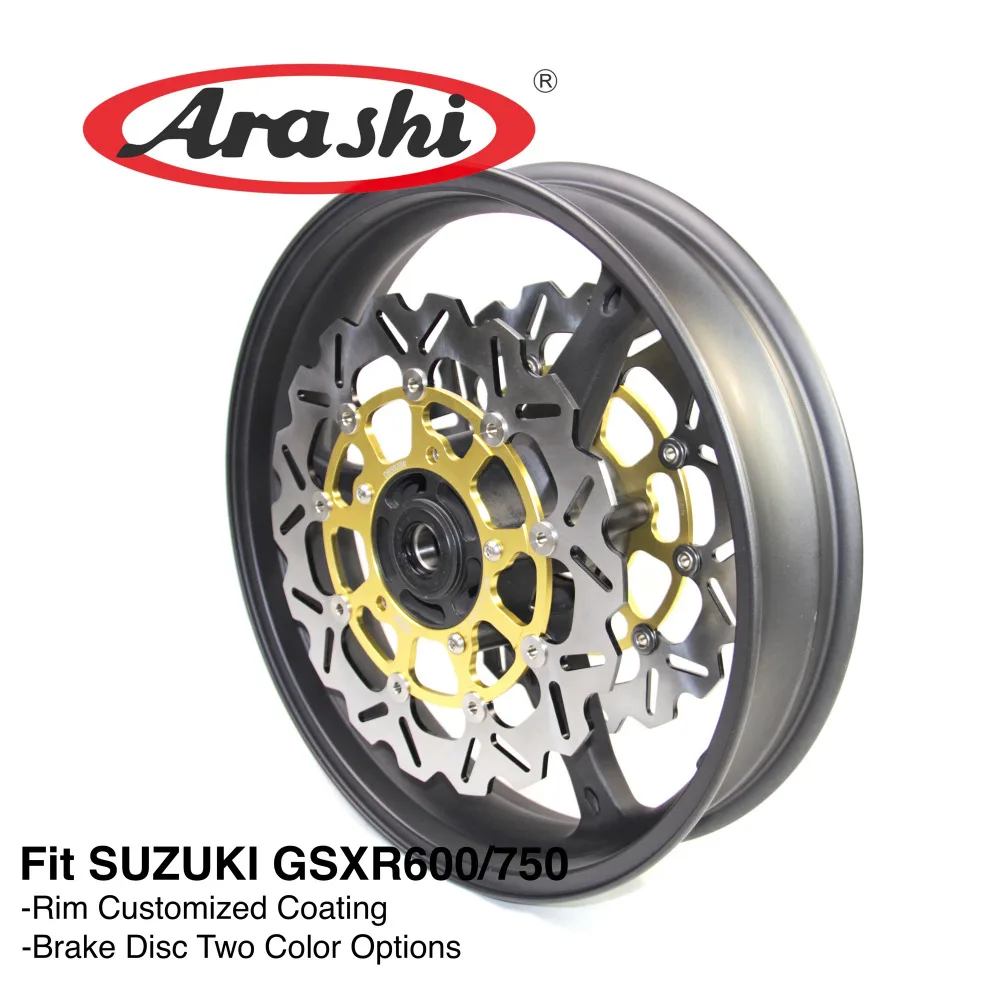 Arashi Wheels GSXR600 GSXR750 K6 K7 Front Wheel Rim For SUZUKI GSX R ...