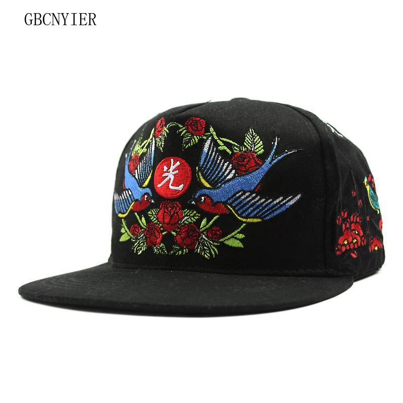 GBCNYIER Chinese Style Embroidery Baseball Cap Fashion Casual ...