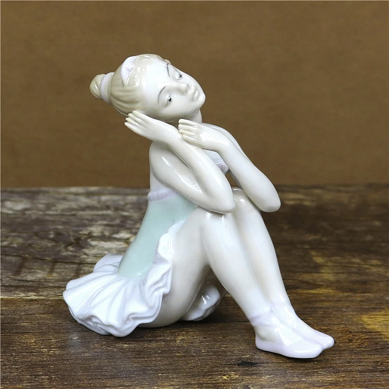 Porcelain-Girl-Ballerina-Statuette-Ceramic-Belle-Ballet-Dancer-Figure ...