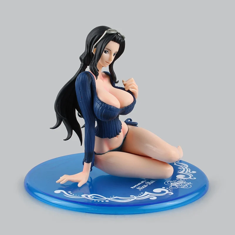 1 Pcs Japanese Anime One Piece Sexy Bikini Nico Robin Wave Swimsuit Ver Megahouse Pop Variable