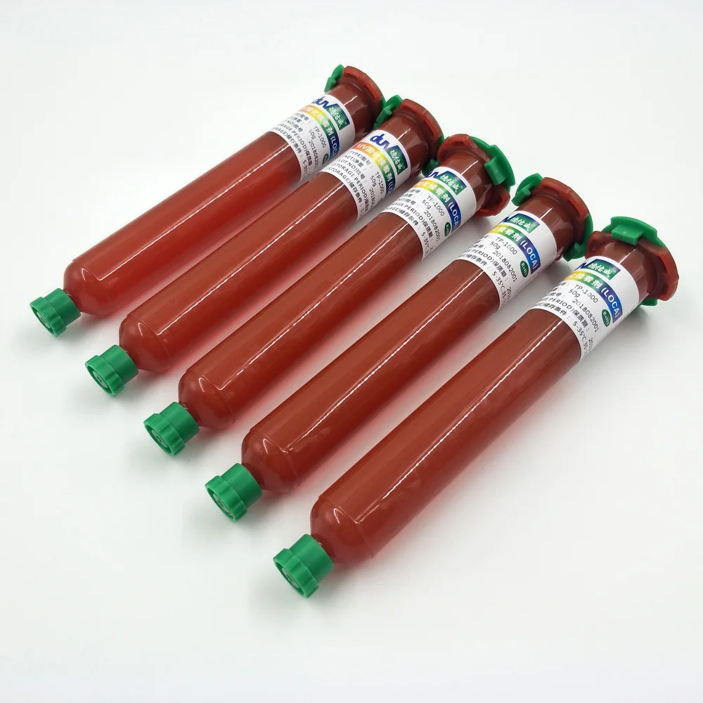 5pcs 50g Tp1000 Loca Uv Glue Adhesive Liquid Glue For Iphone Samsung ...