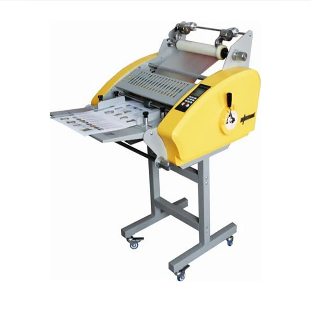 3816 automatic feed Laminator/ laminating machine / cold mounted dual ...