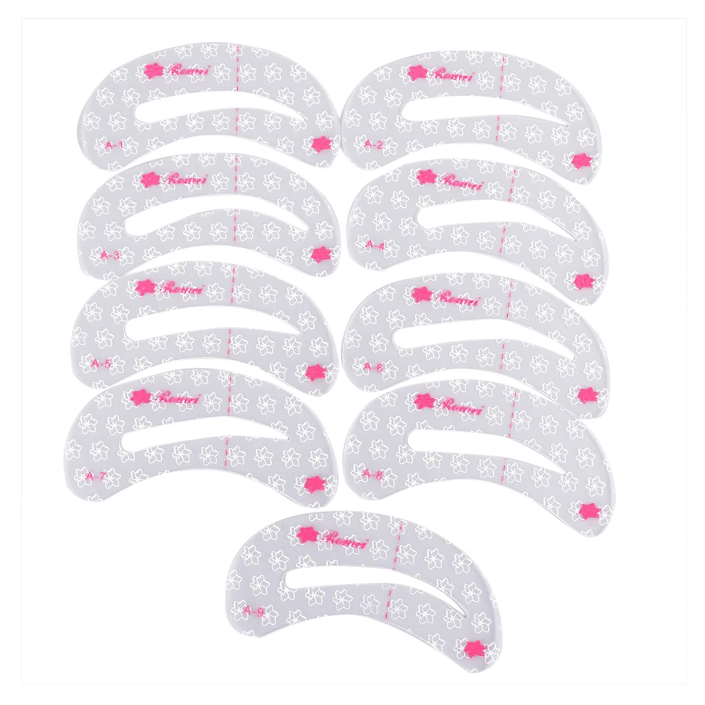 9-pairs-reusable-eyebrow-shaping-stencils-grooming-kit-makeup-shaper
