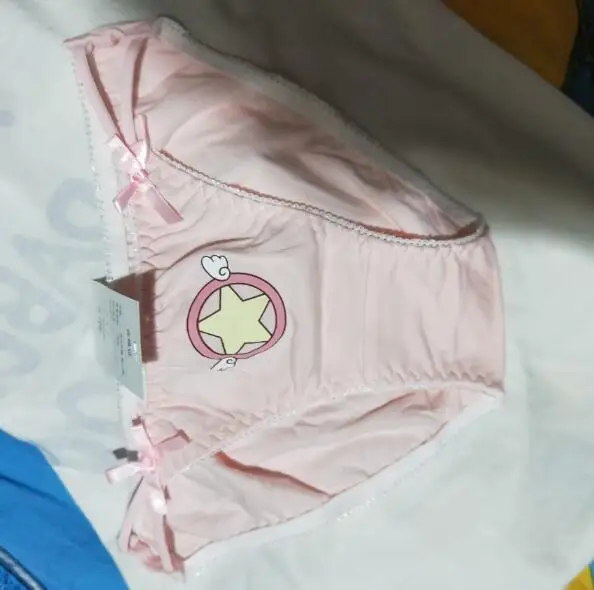 Women Girl Comic Card Captor Sakura Lace Panties Briefs Underpants