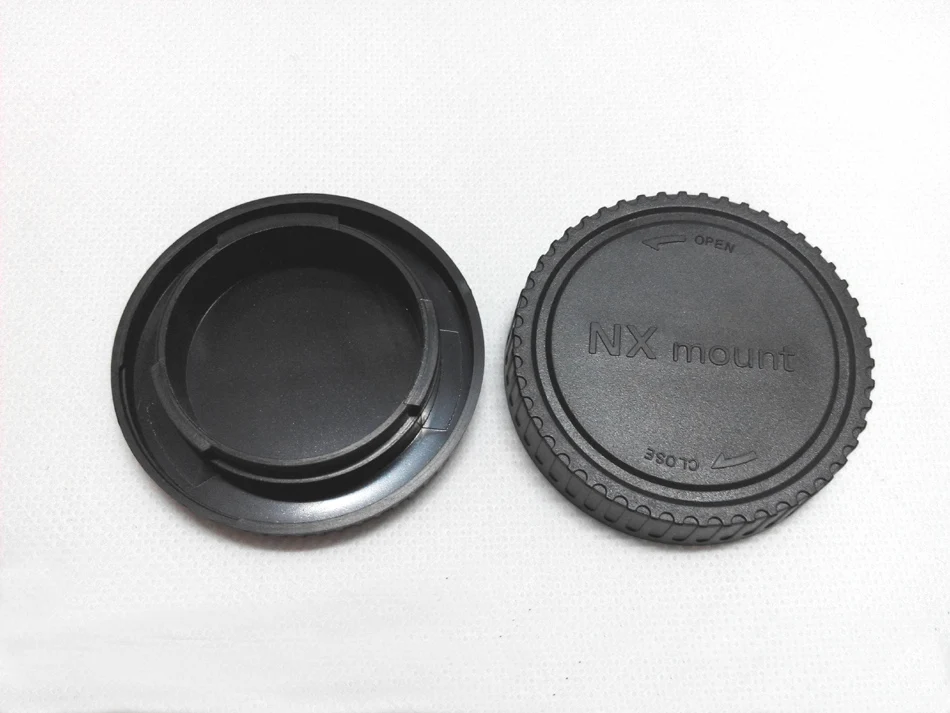 NP3219 Set of Professional Rear Lens Cap + Camera Body Cap for Samsung ...