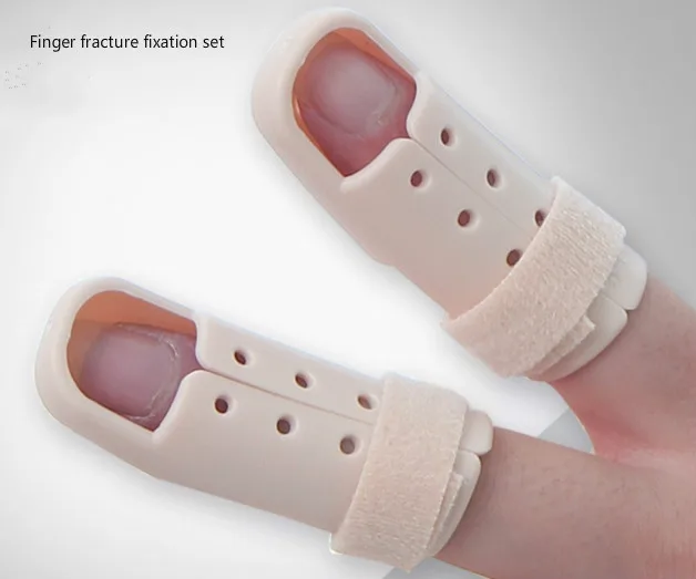Hard Plastic Finger Splint Fracture Braces Tenosynovitis Ligament ...