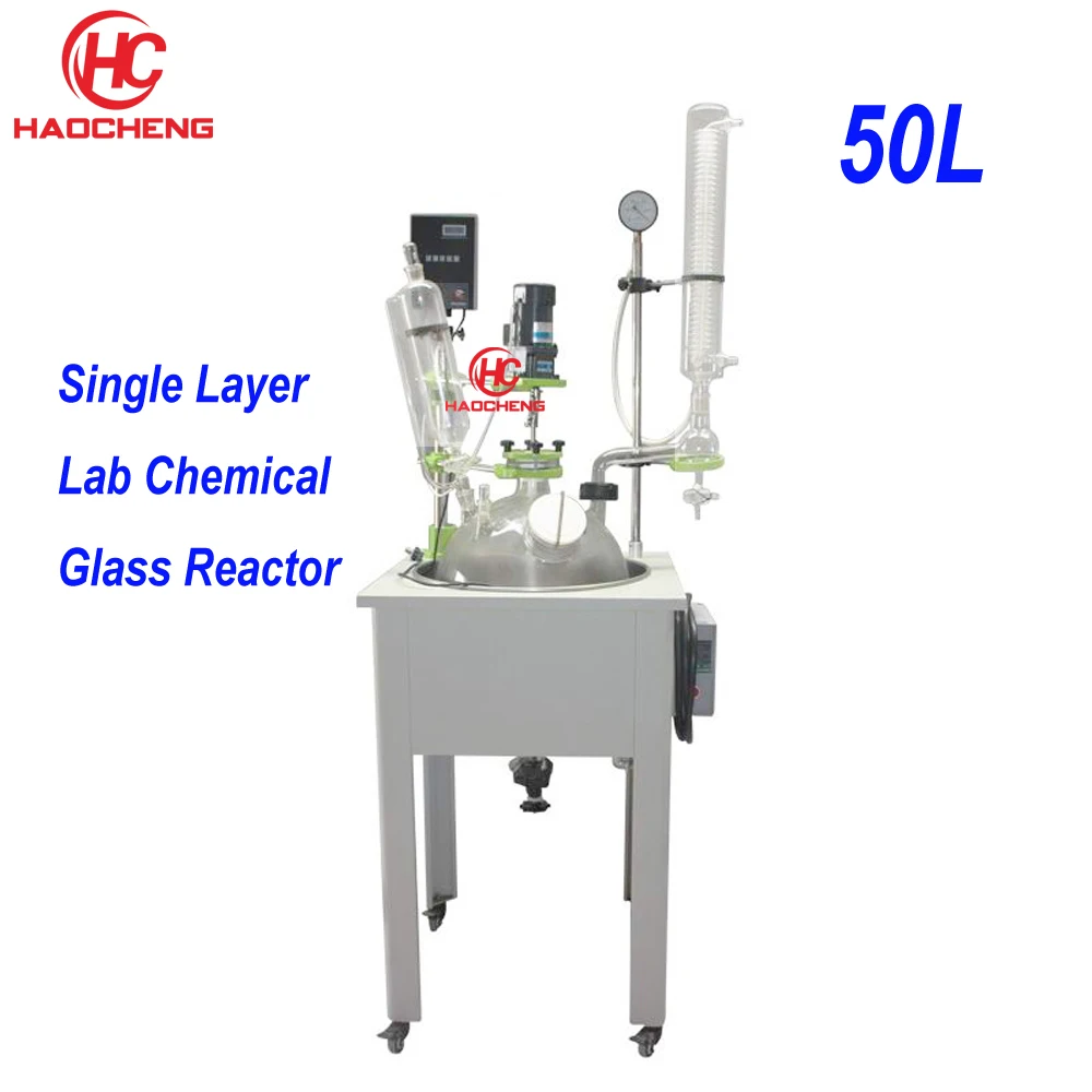 Free Shipping,50L Lab Precise Temperature Control Single Layer Glass ...