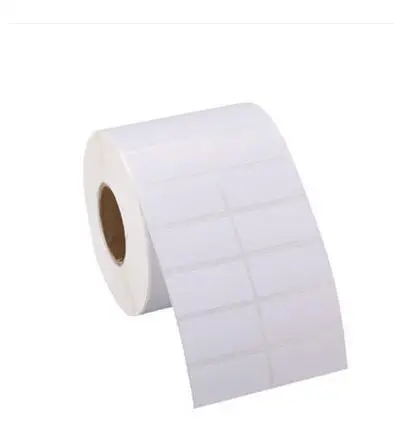 Matt White PP vinyl Label Sticker 40*20mm 2000 Pieces Waterproof ...