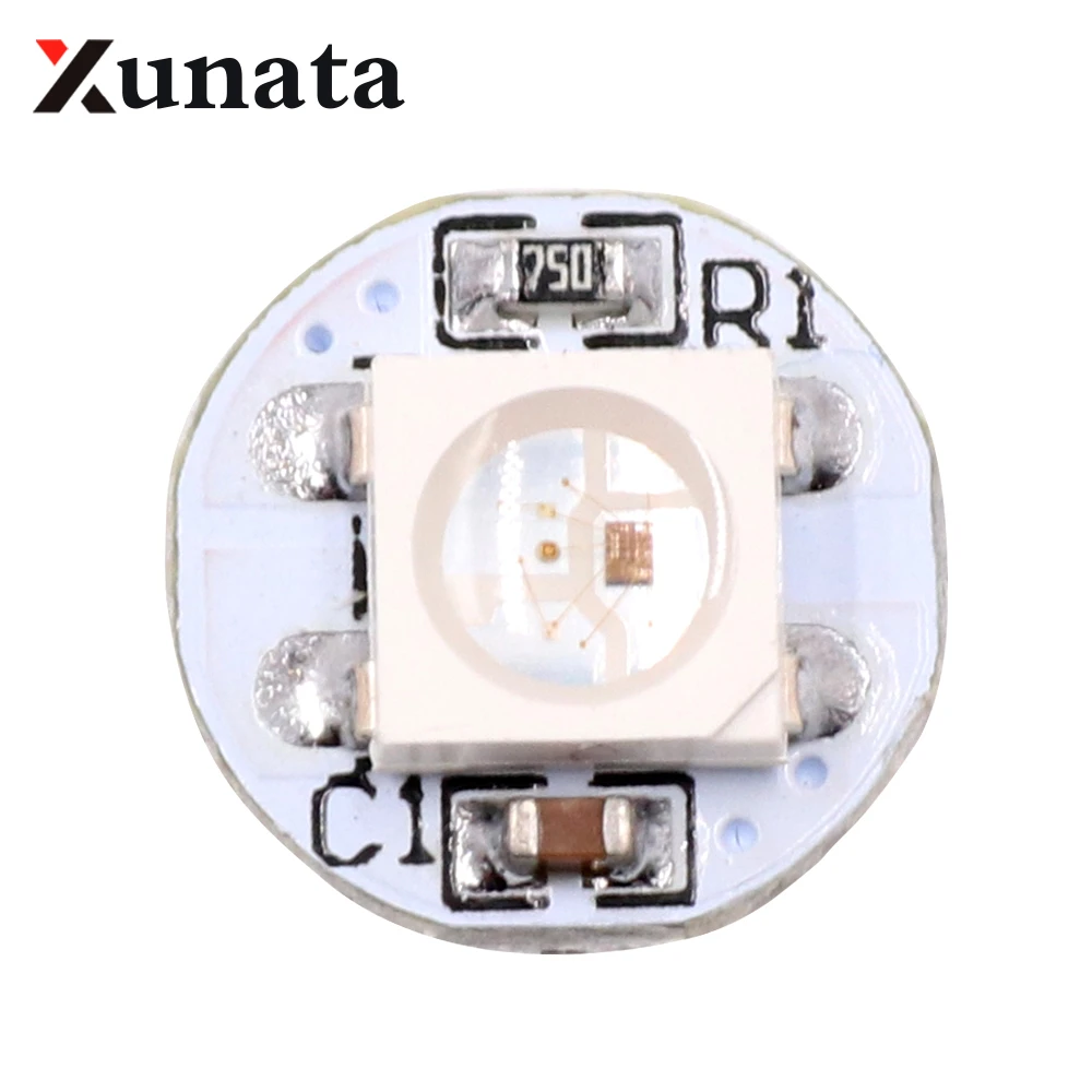 100 X Ws2812b Mini Board (10mm*3mm) Heatsink 5v Ws2811 Ws2812 Built-in ...