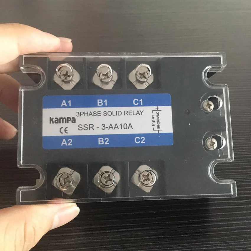 TSR-10AA-Input-80-280VAC-Load-24-480VAC-Three-Phase-Solid-State-Relay ...