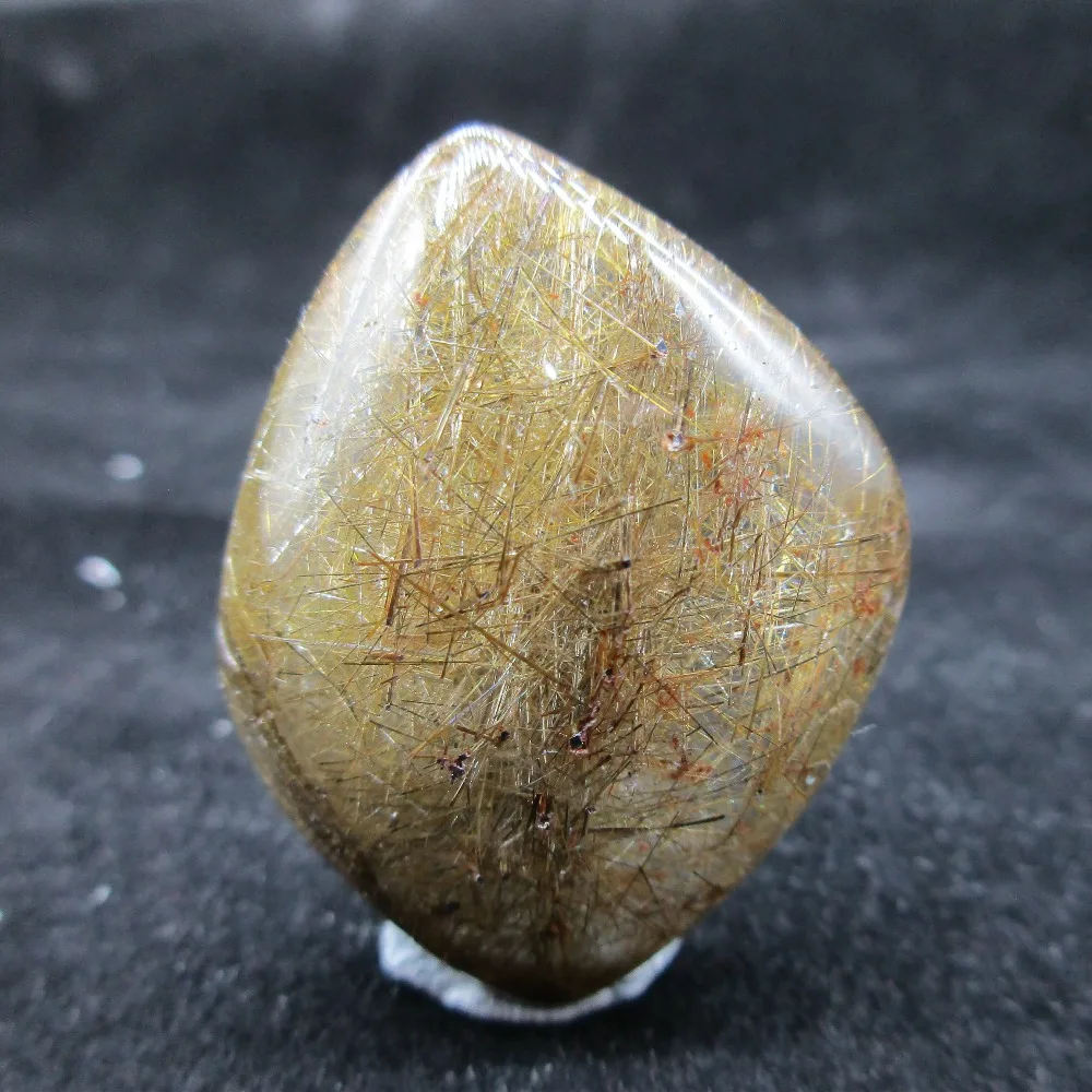 16g Rare Natural Quartz Rutilated Crystal Rutile Mineral Specimen ...