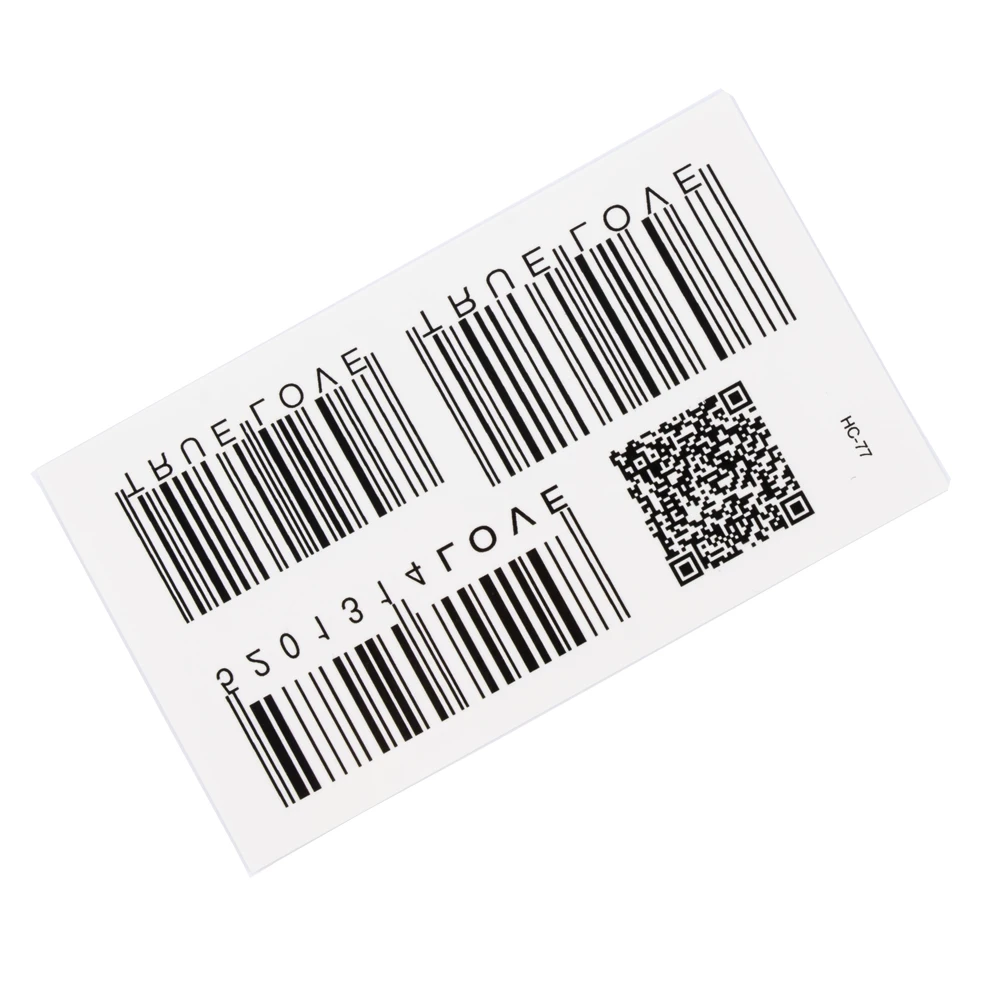 Aliexpress.com : Buy 5pcs/set Removable Temporary Waterproof QR Code ...