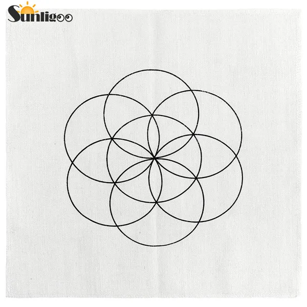 Fiber Arts Art & Collectibles Seed of life Sacred geometry Crystal grid ...