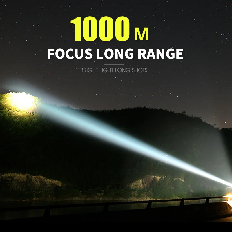 Super Powerful LED Flashlight - Rhino Camping