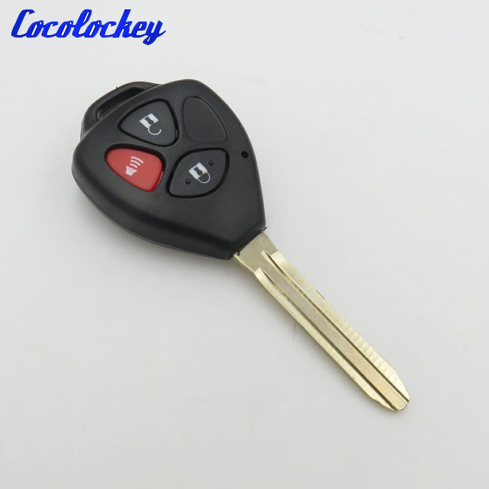Cocolockey-Remote-Uncut-Blank-Key-Fob-Keyless-Entry-Shell-Case-For ...