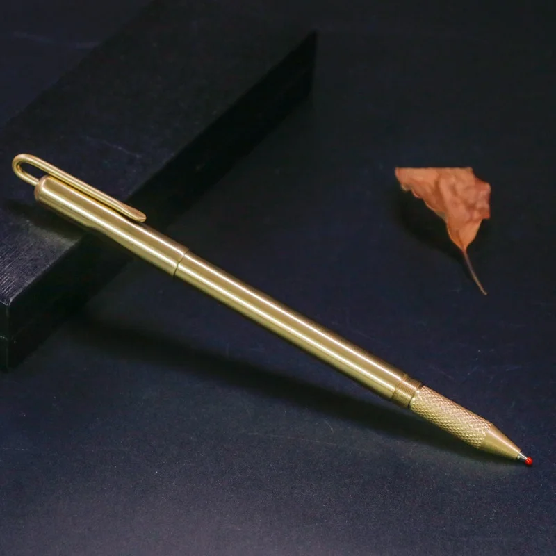 gold color metal pen retro writing gel pen 10pcs/lot-in Gel Pens from ...