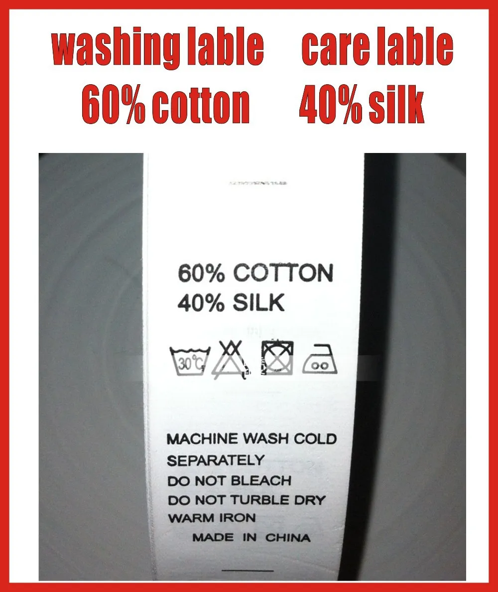 Free Shipping Clothes Tags Label 3000pcs lot silk Printed Washing Lable free-shipping-clothes-tags-label-3000pcs-lot-silk-printed-washing-lable