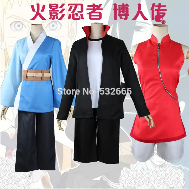 Cos BORUTO NARUTO THE MOVIE Uzumaki Boruto Cosplay Costume Uchiha ...